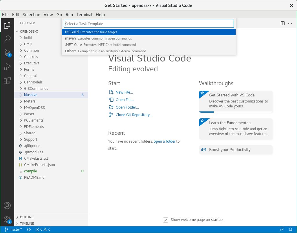 Compile using MSVS (Linux)